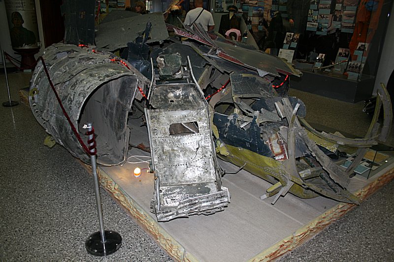 Gary Powers U-2 wreckage