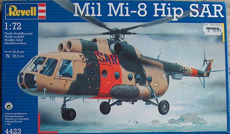 Mil Mi-8 kits in 1:72 scale