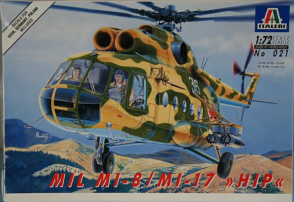 Mil Mi-8 kits in 1:72 scale
