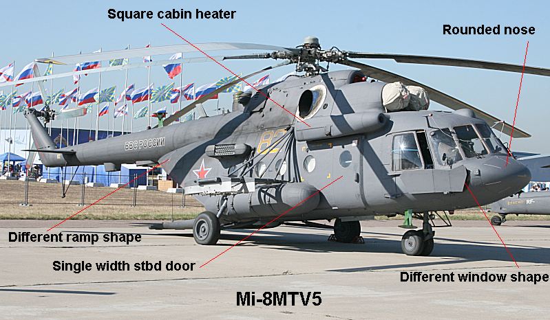 1/72 - Mil Mi-8 AMTSh/Mi-17V-5 "Hip-H" resin conversion set by NeOmega ...