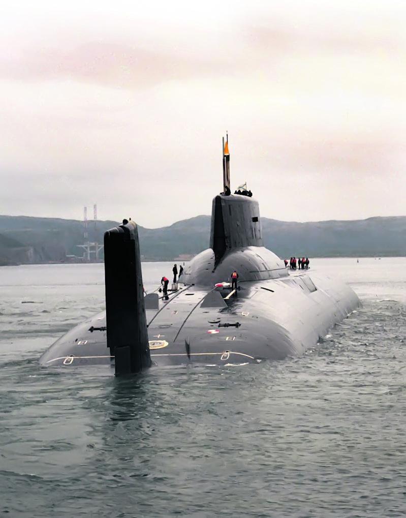 Typhoon Class Submarine Scale